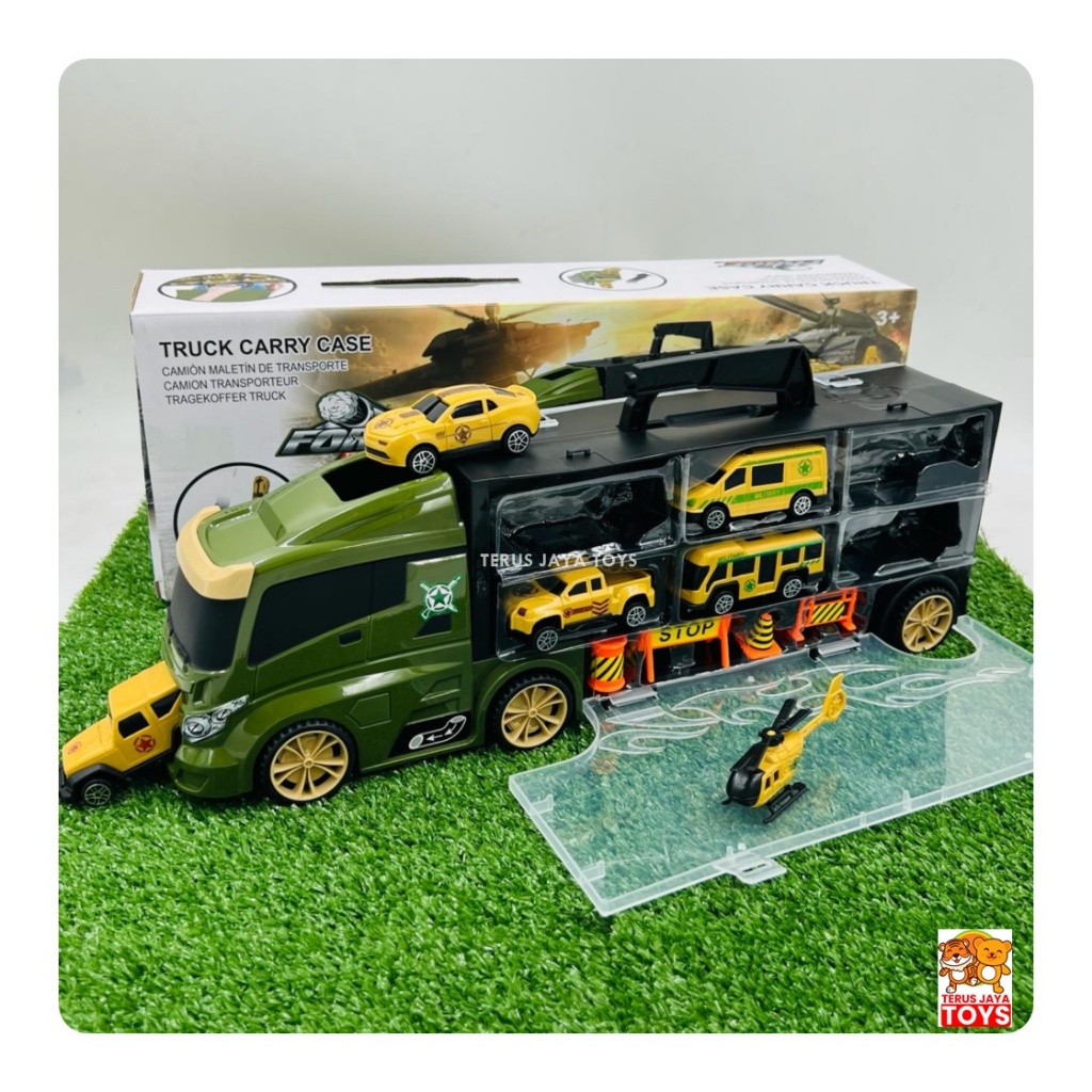 Jual Mainan Mobil Truk Kontainer Storage Container Truck Carry Case ...