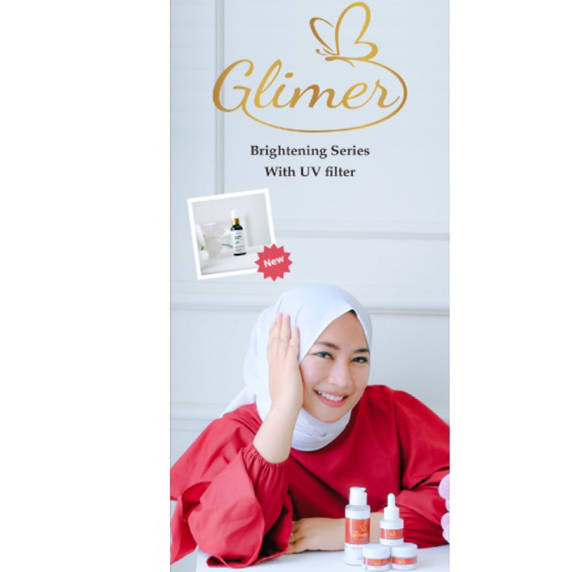 Jual Glimer Skincare brightening series ( paket pencerah ) | Shopee ...