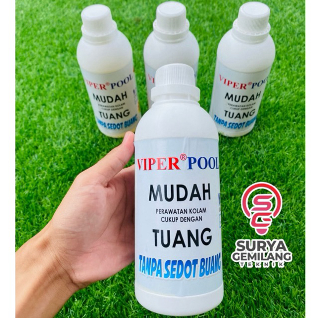 Jual Cairan Pembersih Kolam Renang / Cairan Penjernih Kolam Viper Pool ...
