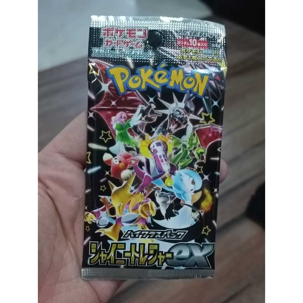 Jual SHINY TREASURE BOOSTER PACK SEALED ORI TCG POKEMON JAPANESE JEPANG ...