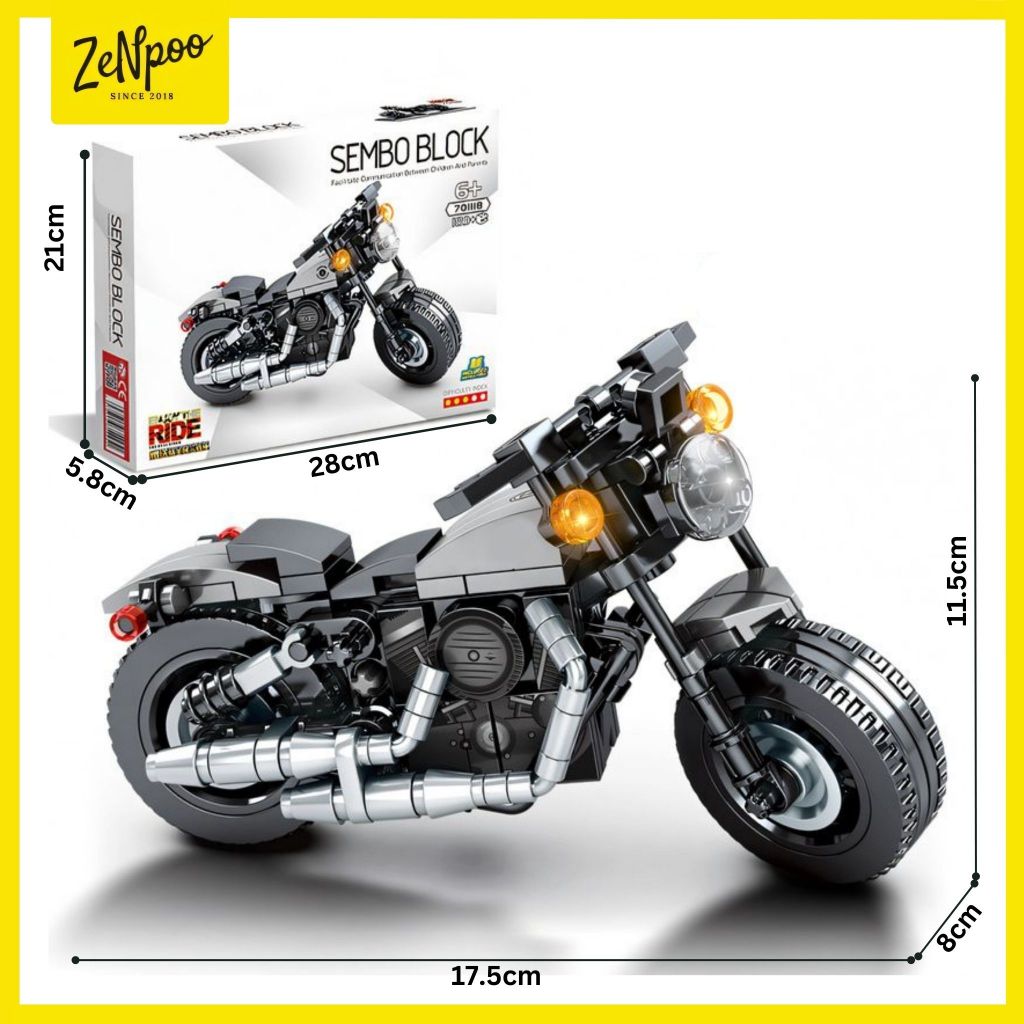 Jual Sepeda Motor Off-Road Grosir Rakitan Blok Bangunan Partikel Kecil ...