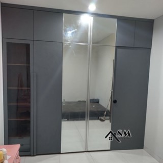 Jual Lemari Pakaian Minimalis HPL Almari pakaian HPL Wardrobe HPL ...