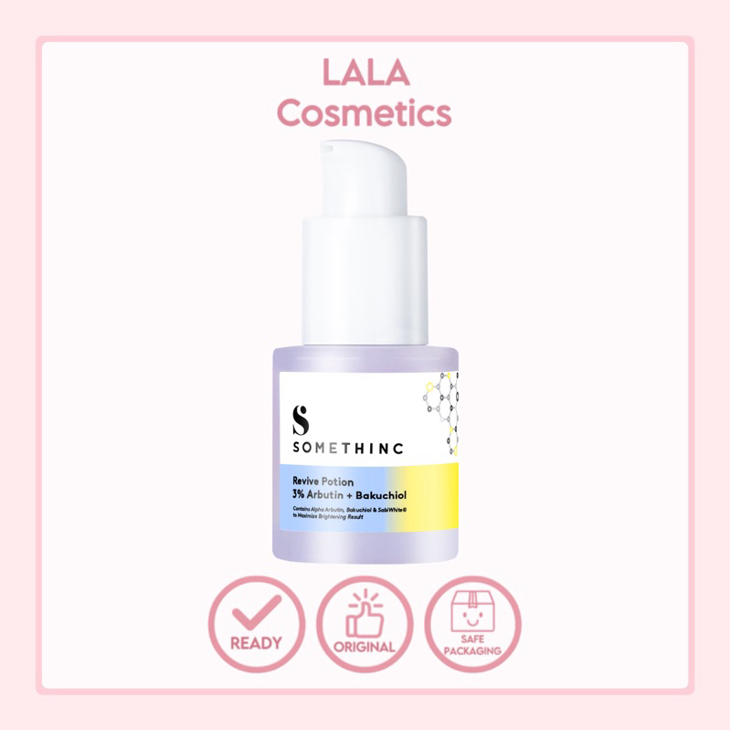 Jual SOMETHINC Revive Potion 3% Arbutin + Bakuchiol Serum 20ML | Shopee ...