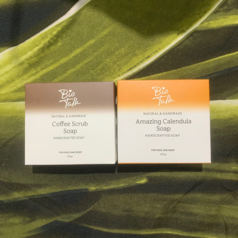 Jual BioTalk Soap & Salve (Coffee Scrub, Calendula, Centella, Premium ...