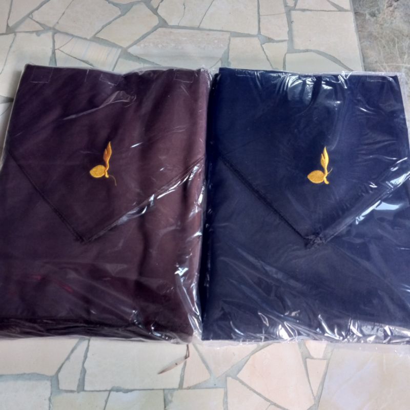 Jual Slayer syal Pramuka hitam / coklat bordir UK -+115cm | Shopee ...
