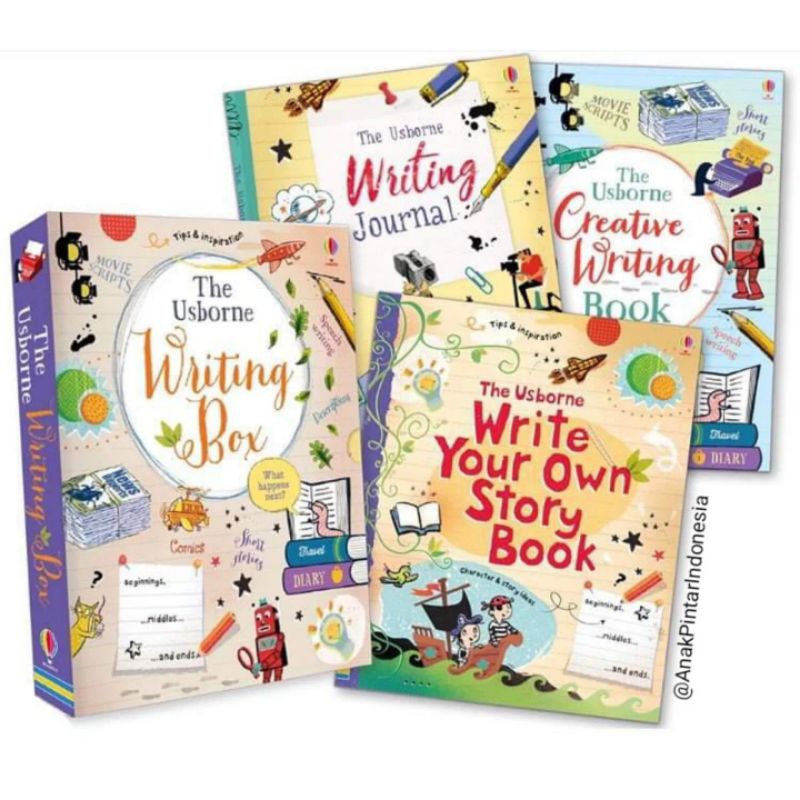 Jual THE USBORNE WRITING BOX | Shopee Indonesia
