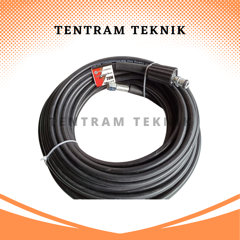 Jual Selang Jet Cleaner 20 Meter Double Thunder / Selang Jet Cleaner 20 ...