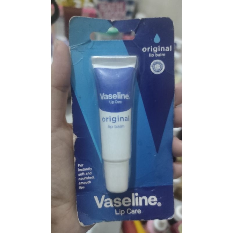 Jual VASELINE LIP CARE ORIGINAL LIP BALM 10GR WARNA BIRU | Shopee Indonesia