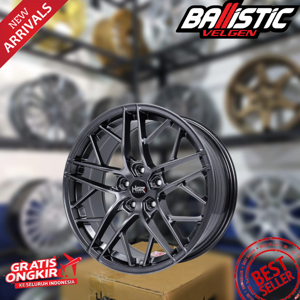 Jual Velg Mobil Racing Original HSR TAKAMATSU Ring 18 Lebar 8 Rata Body Baut 5x114,3 Et40 HB ...