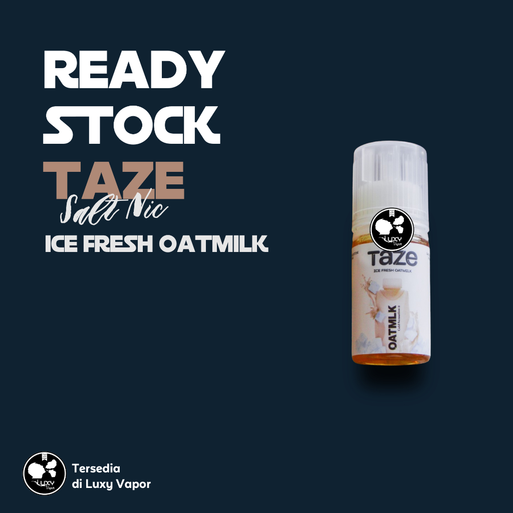 Jual Taze Ice Fresh Oat Milk Liquid Salt Nic | Shopee Indonesia