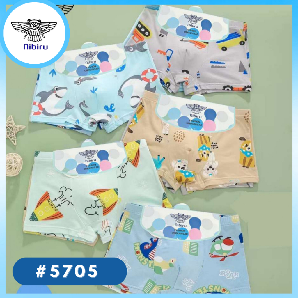 Jual NIBIRU - 5705 2Pcs Celana Dalam Boxer Anak Laki Laki 1-8 Tahun ...