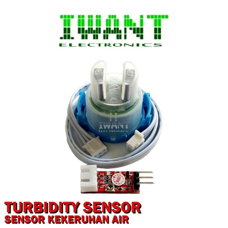 Jual TURBIDITY SENSOR MODULE DETEKSI KUALITAS KEJERNIHAN AIR FOR ...