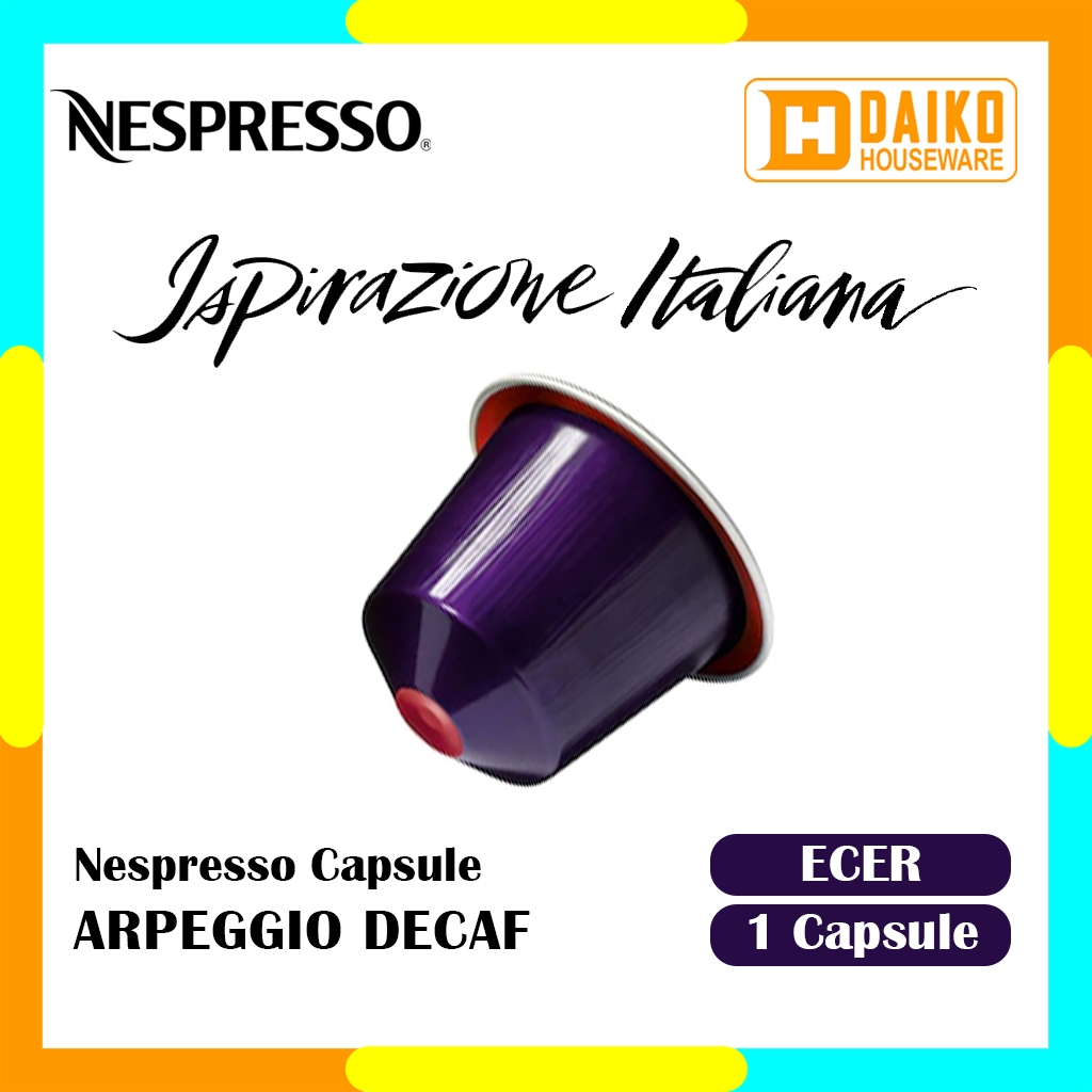 Jual Capsule Ecer Nespresso Orginal, Starbucks Eceran Mix Rasa Original ...