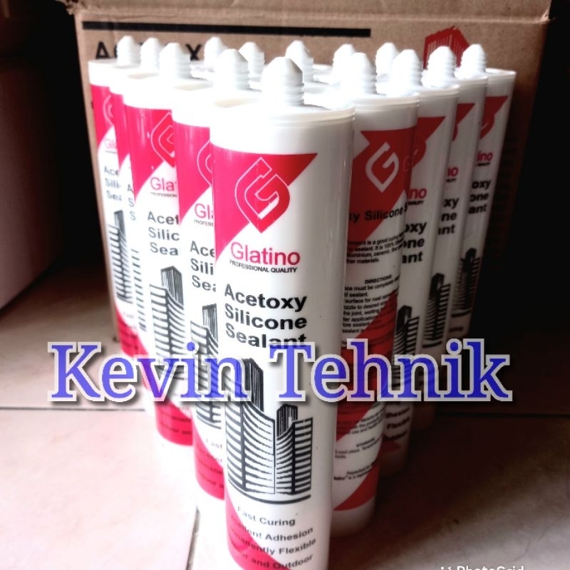 Jual Silicone Sealant/ Lem Kaca Sealant/ Sealant kaca Aquarium/ Lem ...