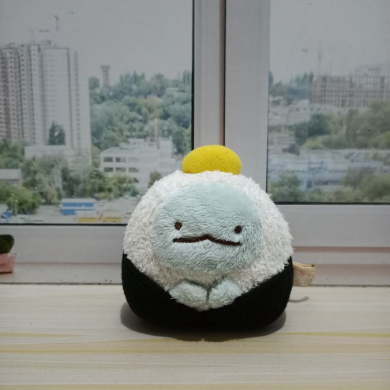 Jual Boneka Sumikko Gurashi San-X Blue Rice Ball Onigiri Tokage Lizard ...