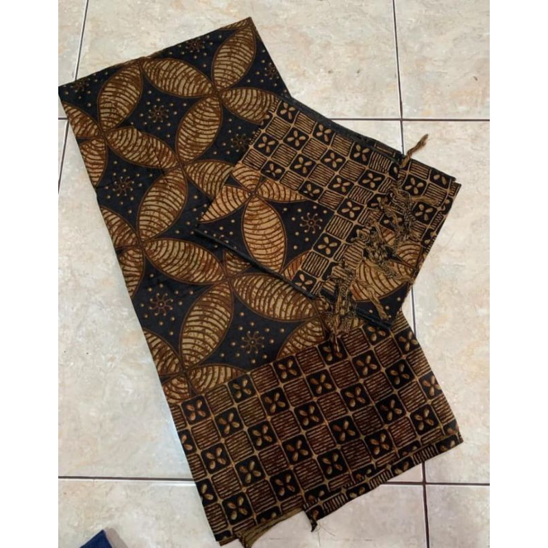 Jual Kamen batik lembaran set selendang | Shopee Indonesia