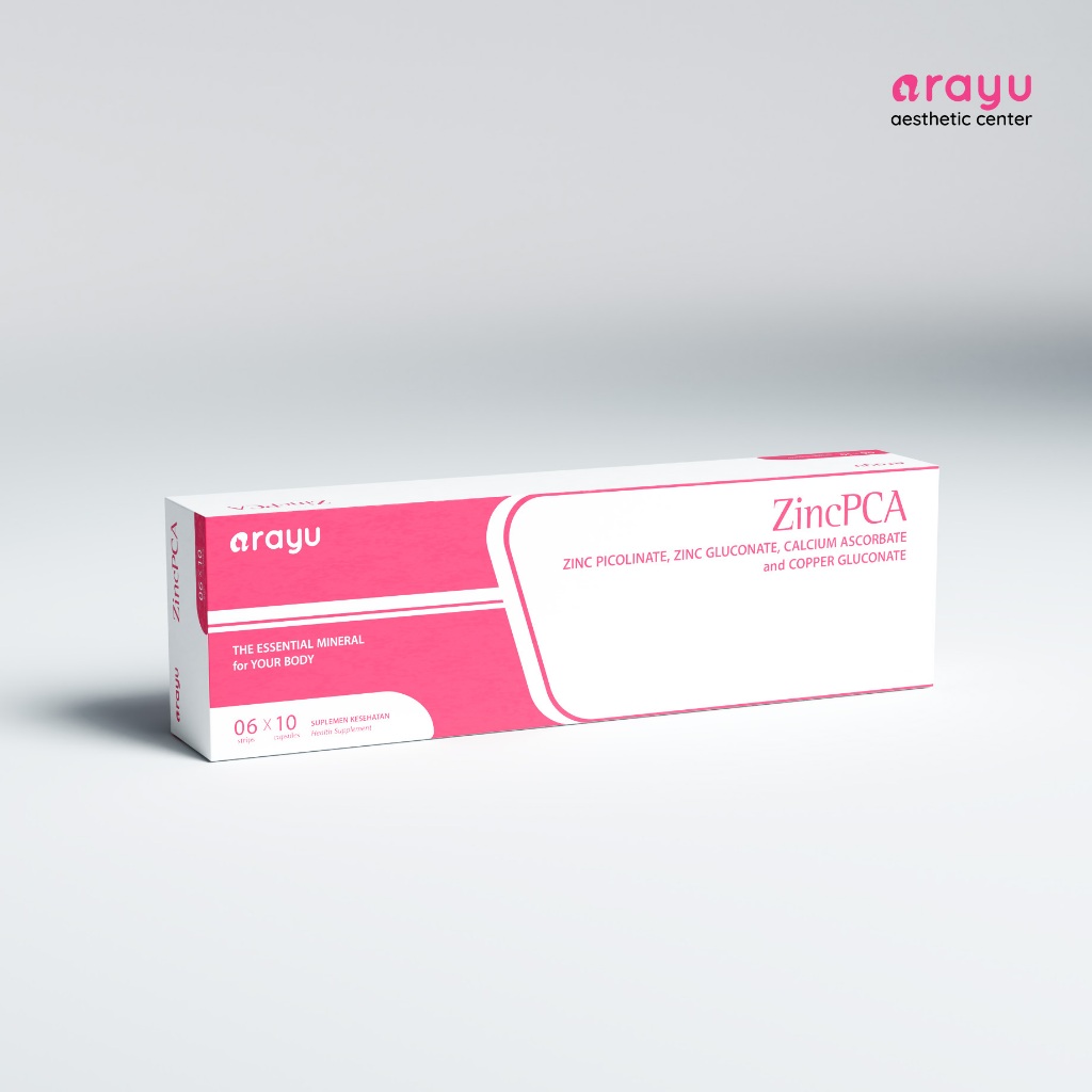 Jual Arayu Zinc PCA Capsules (The Essential Mineral for Your Body ...
