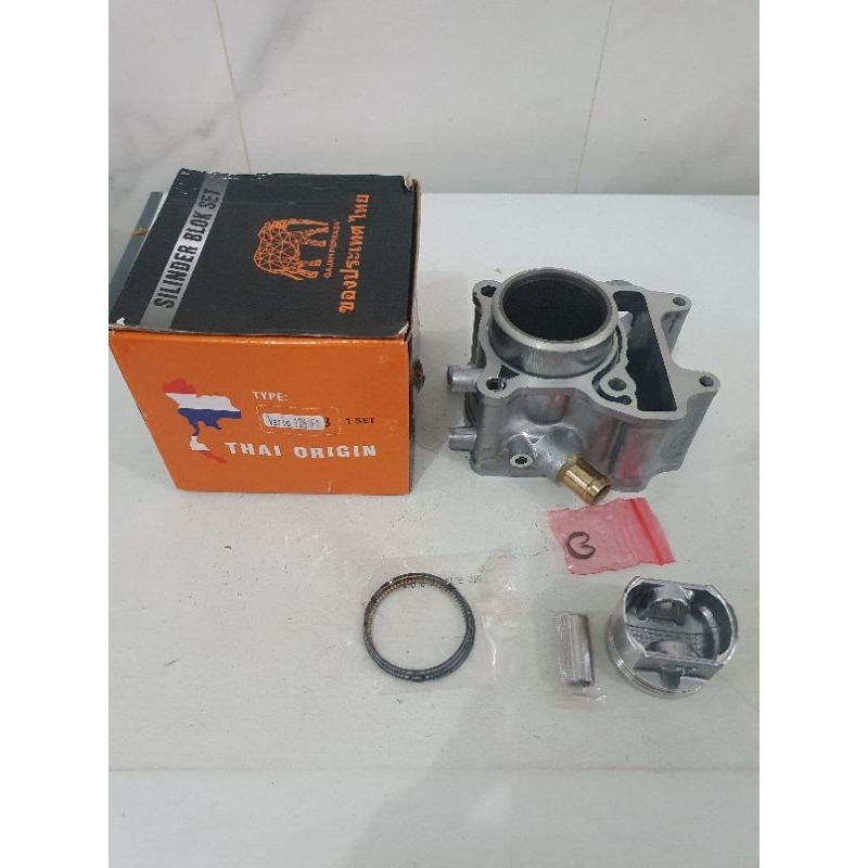 Jual BLOK KOMPLIT CYLINDER BLOCK ASSY MOTOR VARIO 125 F1 THAI ORIGIN ...