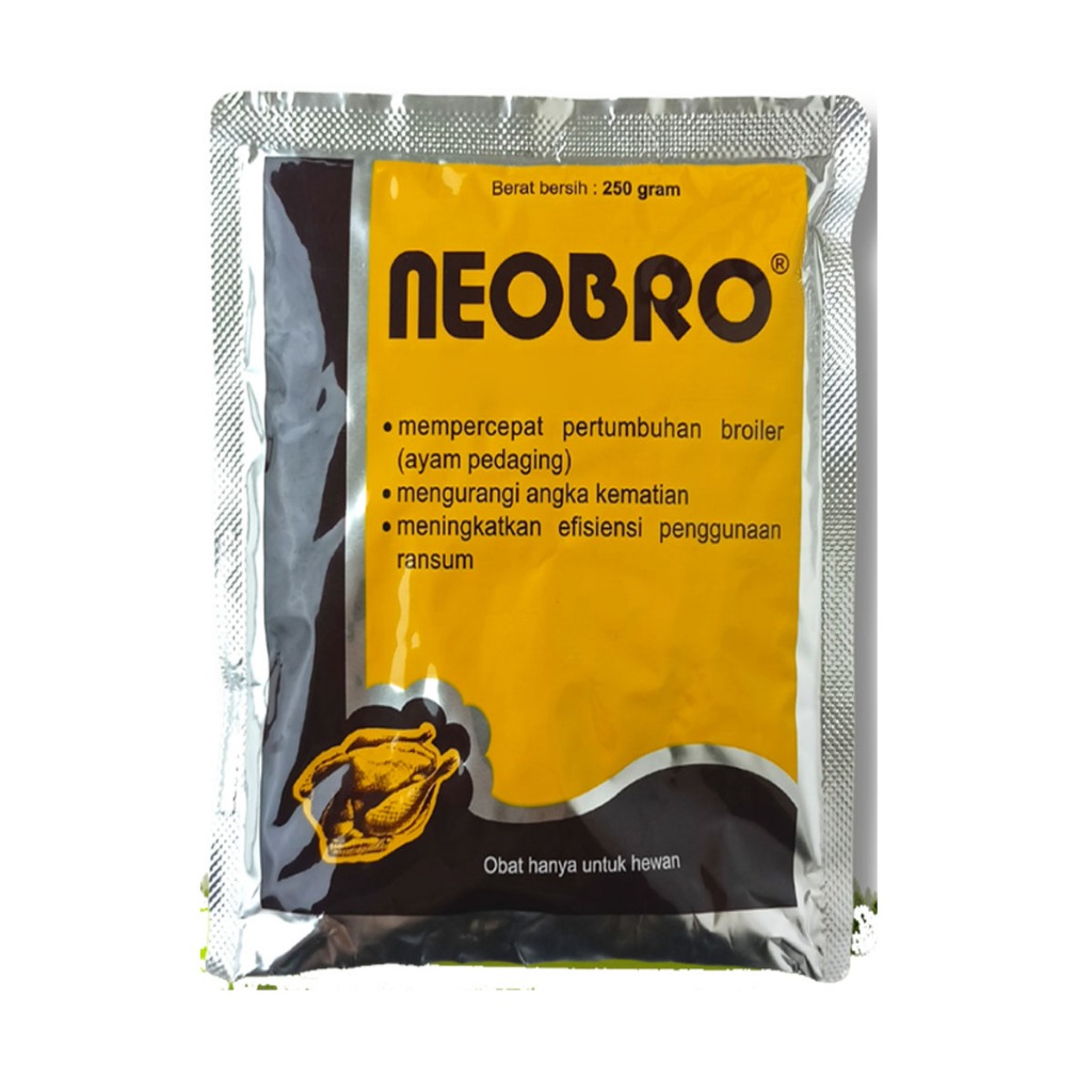 Jual Medion Neobro Vitamin Ayam 250 Gram | Multivitamin Penggemuk Ayam ...