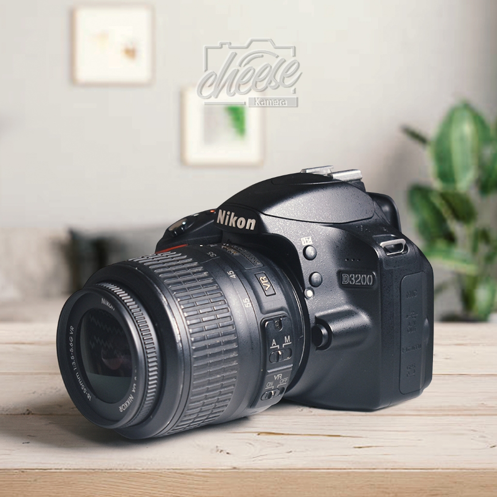 Jual NIKON D3200 DSLR SUPPORT VIDEO MULUS FULSET SIAP PAKAI | Shopee Indonesia