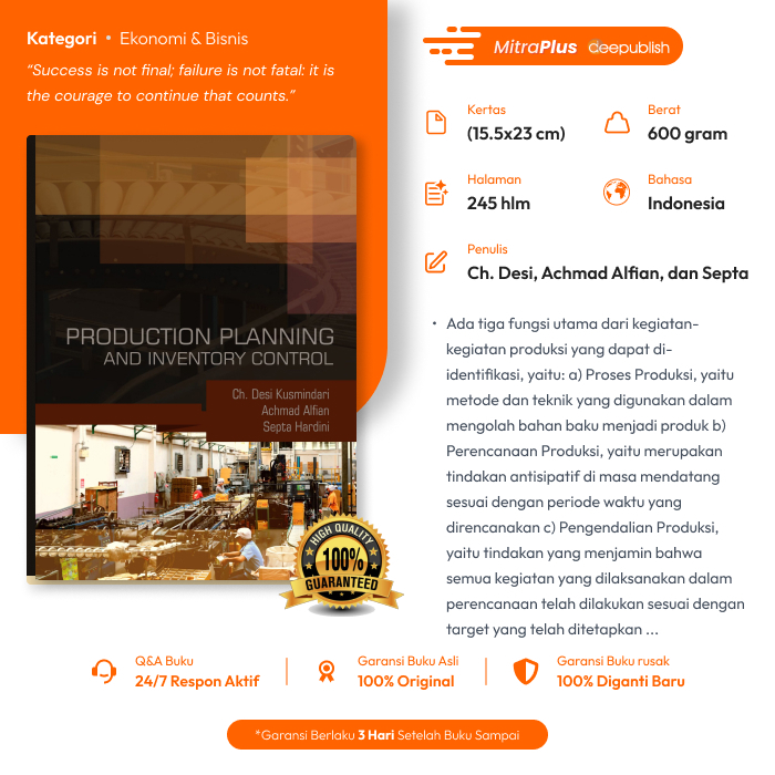 Jual [Buku] Production Planning And Inventory Control | Shopee Indonesia