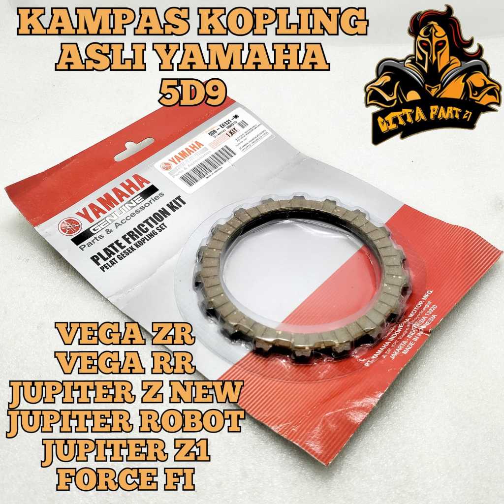 Jual PLAT KAMPAS KOPLING SET ASLI ORIGINAL YAMAHA YGP 5D9 KUALITAS ASLI ORIGINAL YAMAHA YGP ...