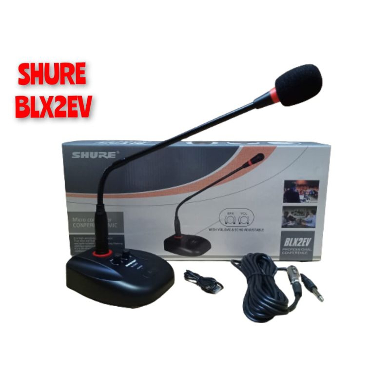 Jual Mic Meja Mic Kabel BLX2EV Podium Microphone cable BLX 2EV rapat ...
