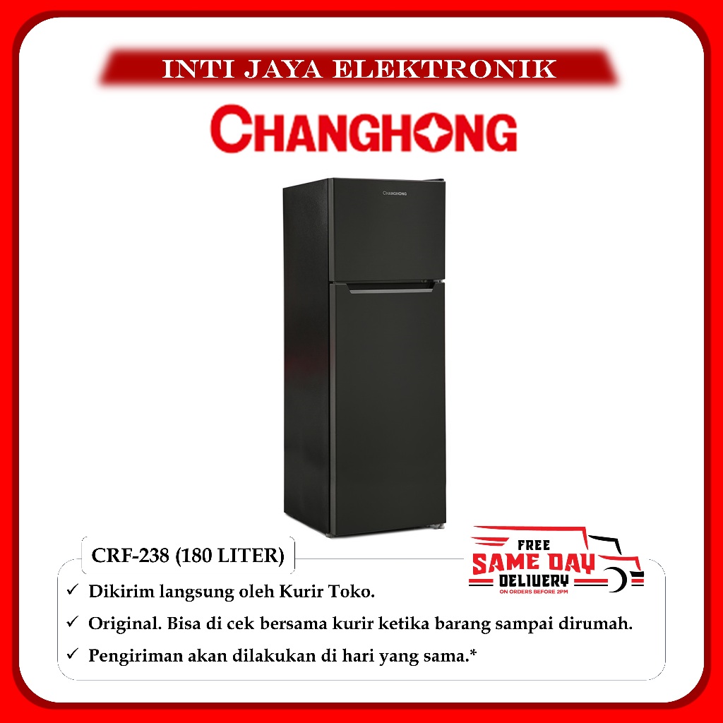 Jual KULKAS CHANGHONG 2 PINTU CRF-238 CHANGHONG CRF238 CRF 238 | Shopee ...