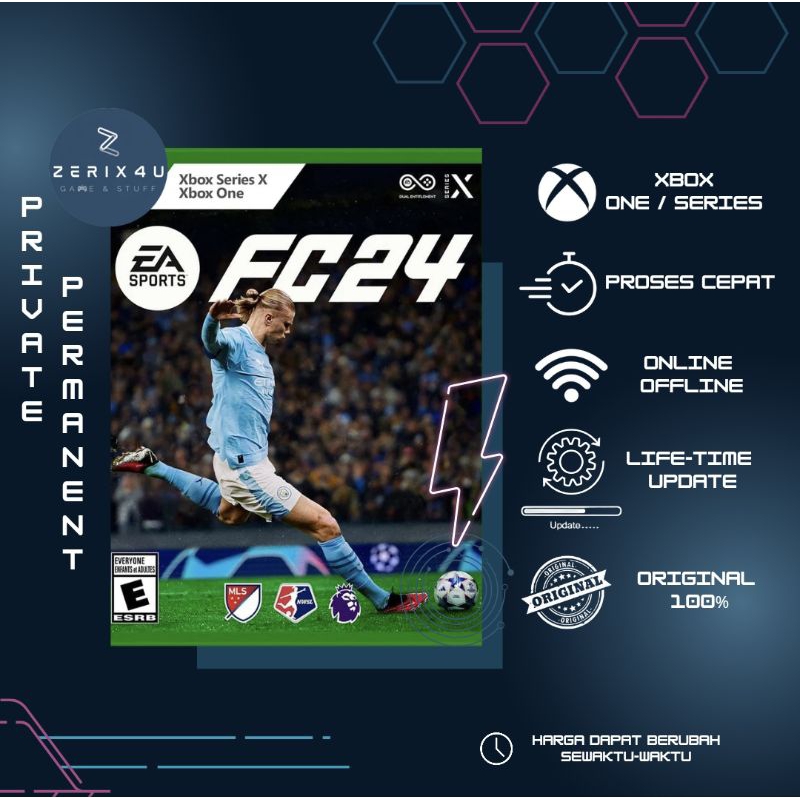 Jual EA SPORTS FC 24 XBOX One / Series X|S PRIVAT ORIGINAL EA FC 24 ...