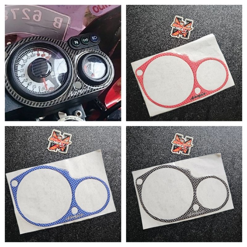 Jual Sticker Stiker Emblem Spidometer NINJA RR Timbul | Shopee Indonesia