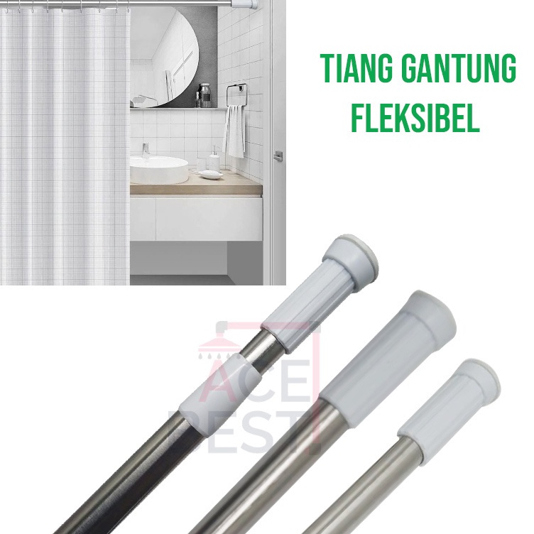 Jual Supreme Tiang pipa Fleksibel tanpa paku Tiang Pipa Kamar Mandi ...