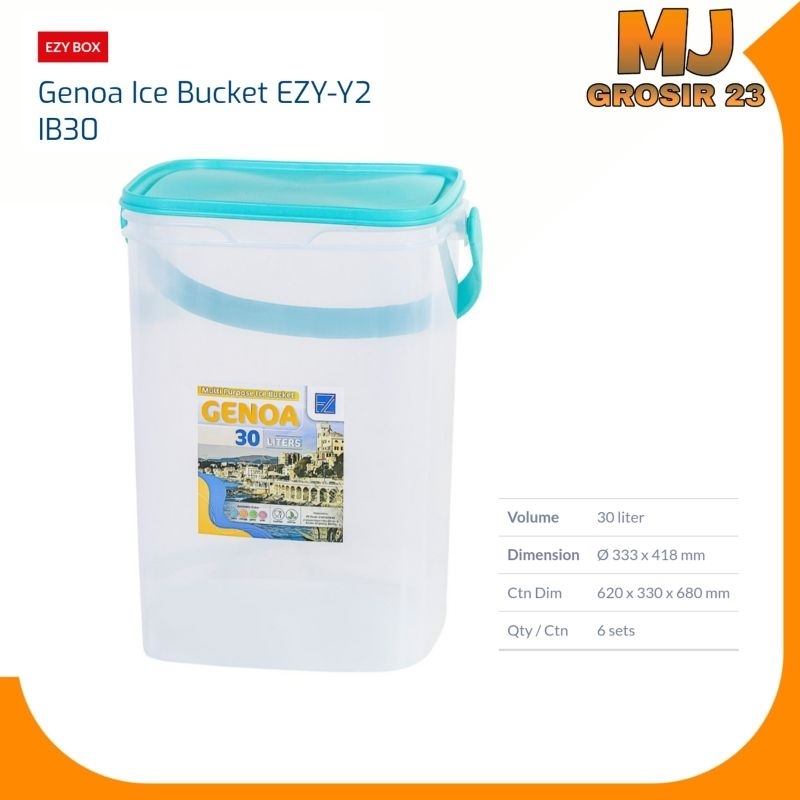 Jual GENOA Ice Bucket 30 Liter biggy vindo + gayung | Shopee Indonesia
