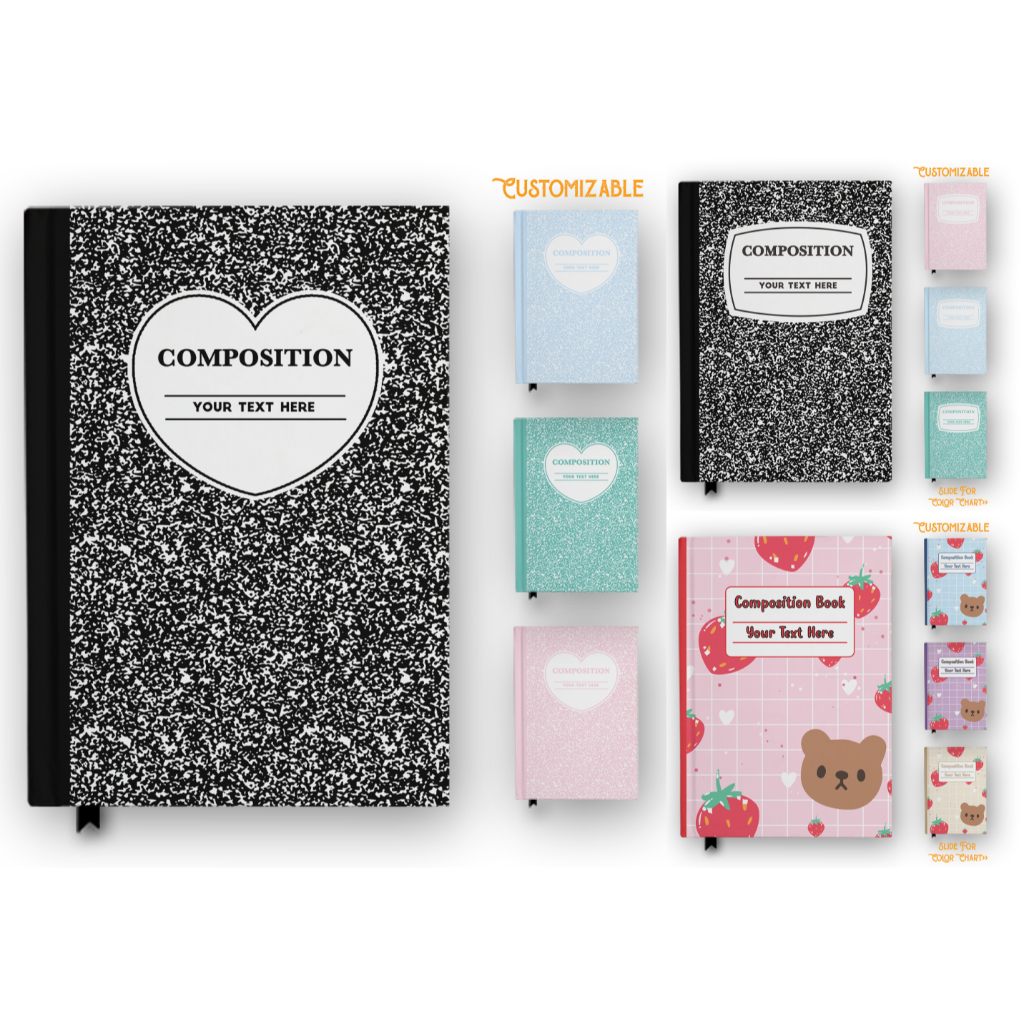 Jual Buku Catatan Notebook Composition Book 1 Custom Jurnal Diary ...