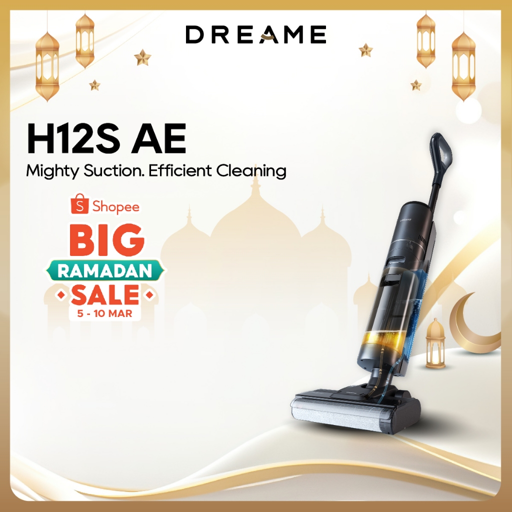 Jual Dreame H12S AE Wet and Dry Cordless Vacuum | Edge Cleaning | Mess ...