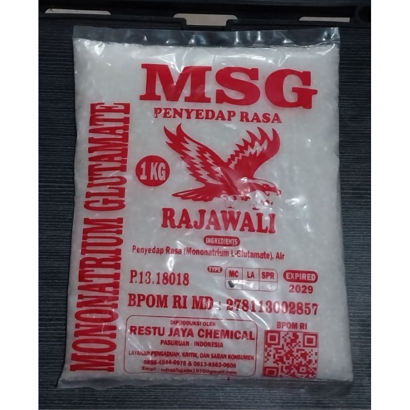 Jual Micin/Monosodium Glutamate/MSG Cap Rajawali (MC), Penyedap Kerupuk ...