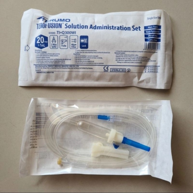 Jual Terumo - Infusion set Dewasa / Selang infus pcs | Shopee Indonesia