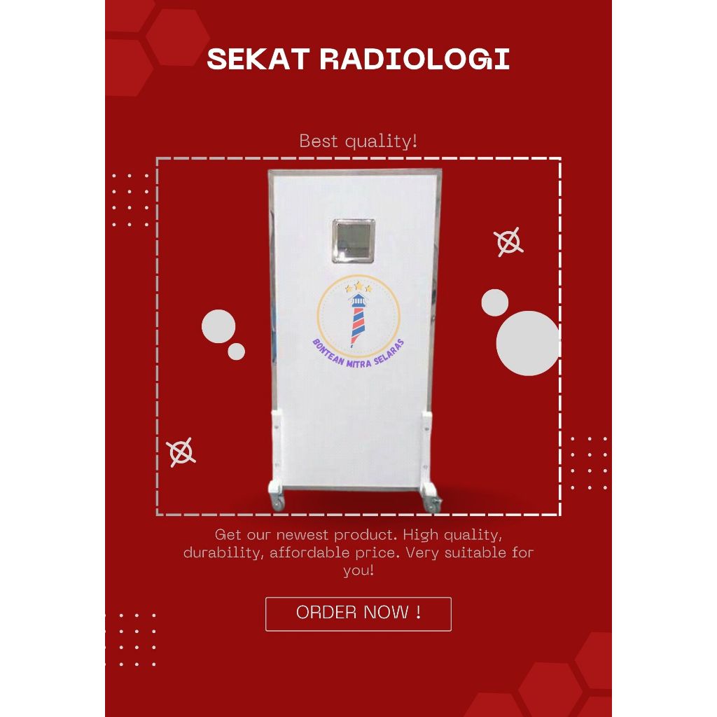 Jual Pintu Anti Radiasi PB / Pintu Xray - Tabir Radiologi - Sekat ...