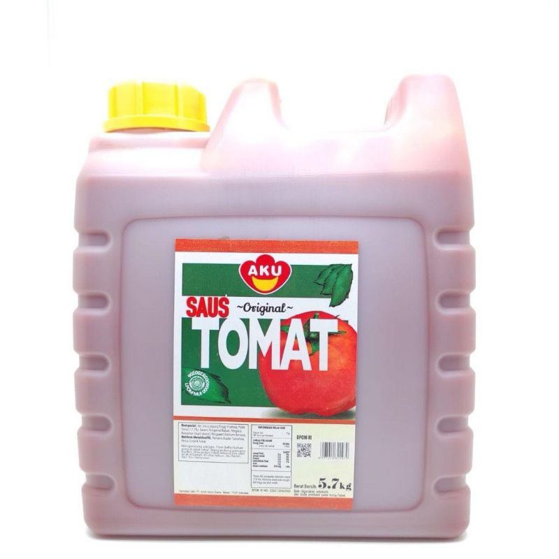 Jual Aku saos tomat jerigen 5.7 | Shopee Indonesia