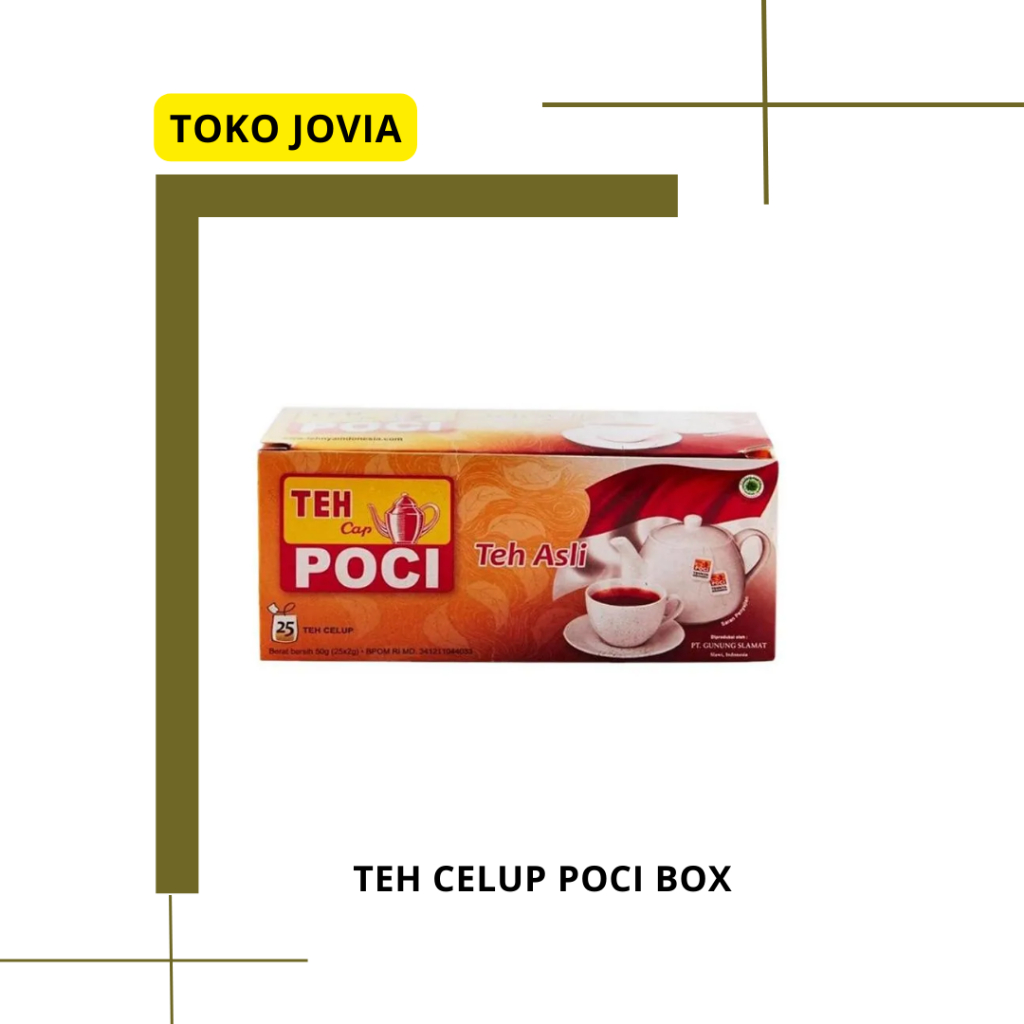 Jual Teh Celup Cap POCI (Isi25/Kotak) | Shopee Indonesia