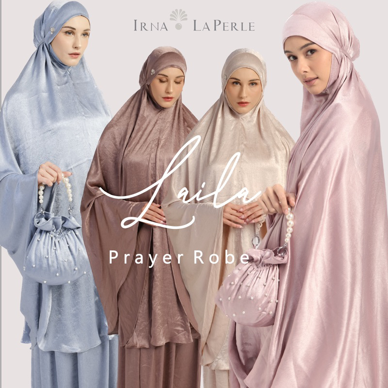 Jual Laila Prayer Robe Mukena Lebaran Travel Perlengkapan Sholat ...