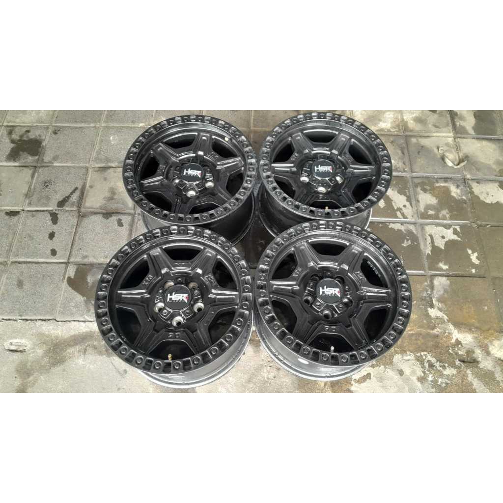 Jual VELG SEKEN RESING HSR XTS06 RING 15 LEBAR 8 PCD 5X114 VELG AJA ...
