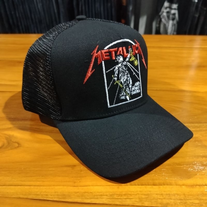 Jual METALLICA - JUSTICE CAP | Shopee Indonesia