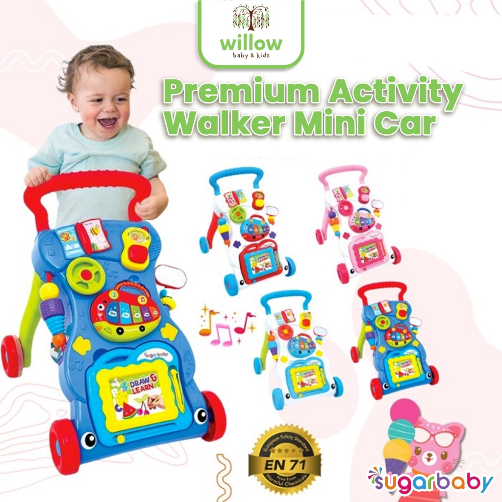 Jual Baby Walker - Sugar Baby Mini Car Baby Walker | Shopee Indonesia
