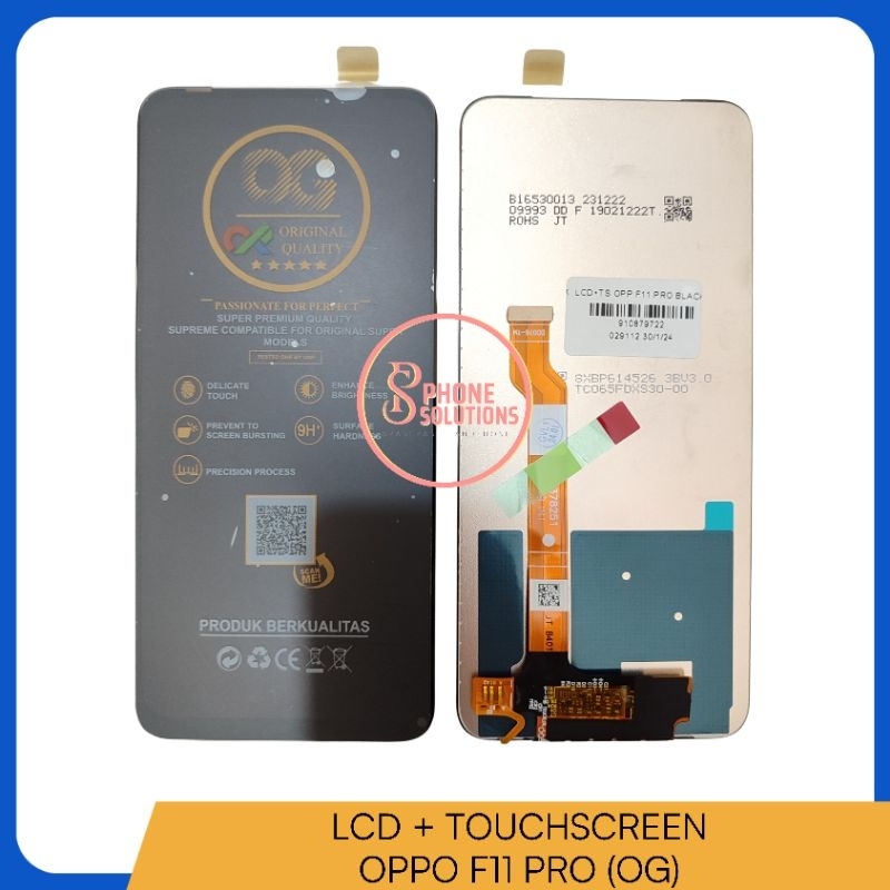 Jual LCD + TOUCHSCREEN OPPO F11 PRO BLACK (OG) | Shopee Indonesia