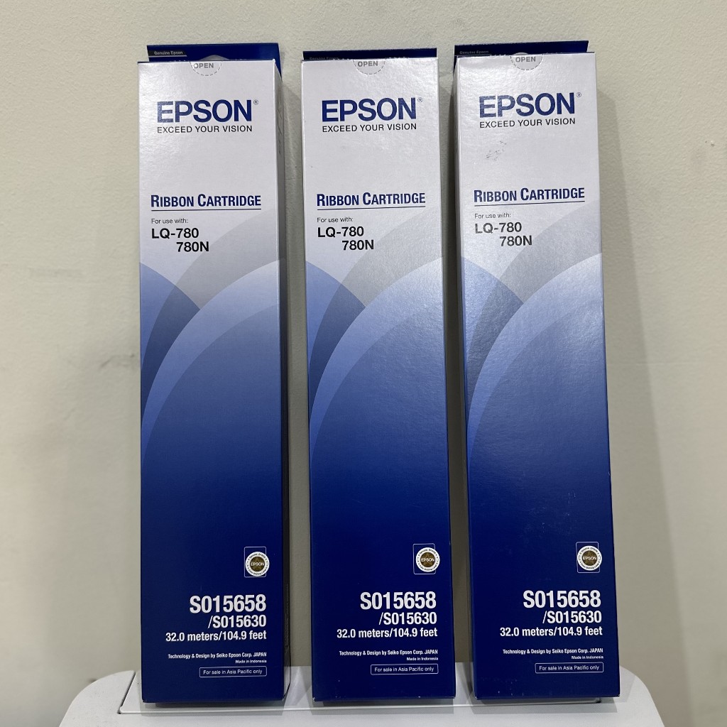 Jual Epson Ribbon Catridge SO15658 SO15630 - Ribbon Cartridge Printer LQ780 / LQ 780 / LQ 780N ...
