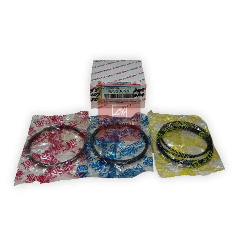 Jual Ring Set Piston-Ring Seher Mitsubishi T120SS Injection Oversize 0. ...