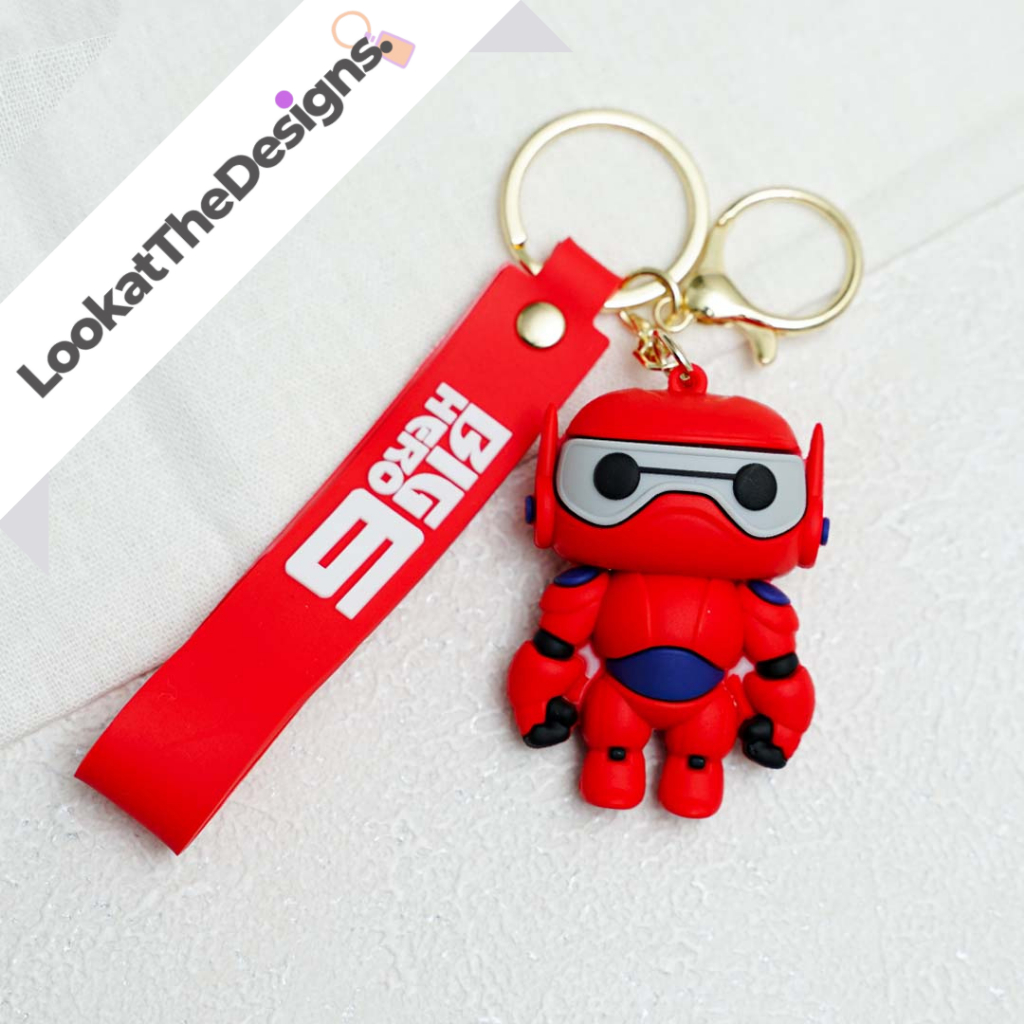 Jual Gantungan Kunci 3D Baymax Big Hero 6 - Gantungan Keychain Karakter ...