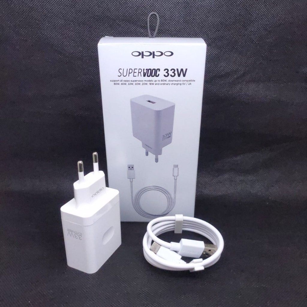 Jual Charger OPPO 33W Super VOOC Fast Charging Type C Original | Shopee ...