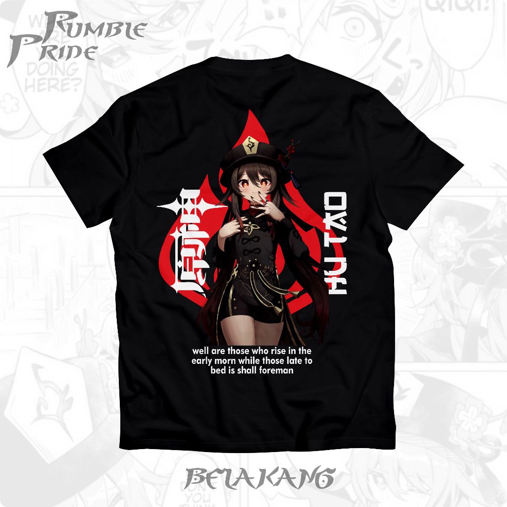Jual HUTAO GENSHIN IMPACT GI01# BAJU ANIME JEPANG | Kaos Anime | Cotton ...