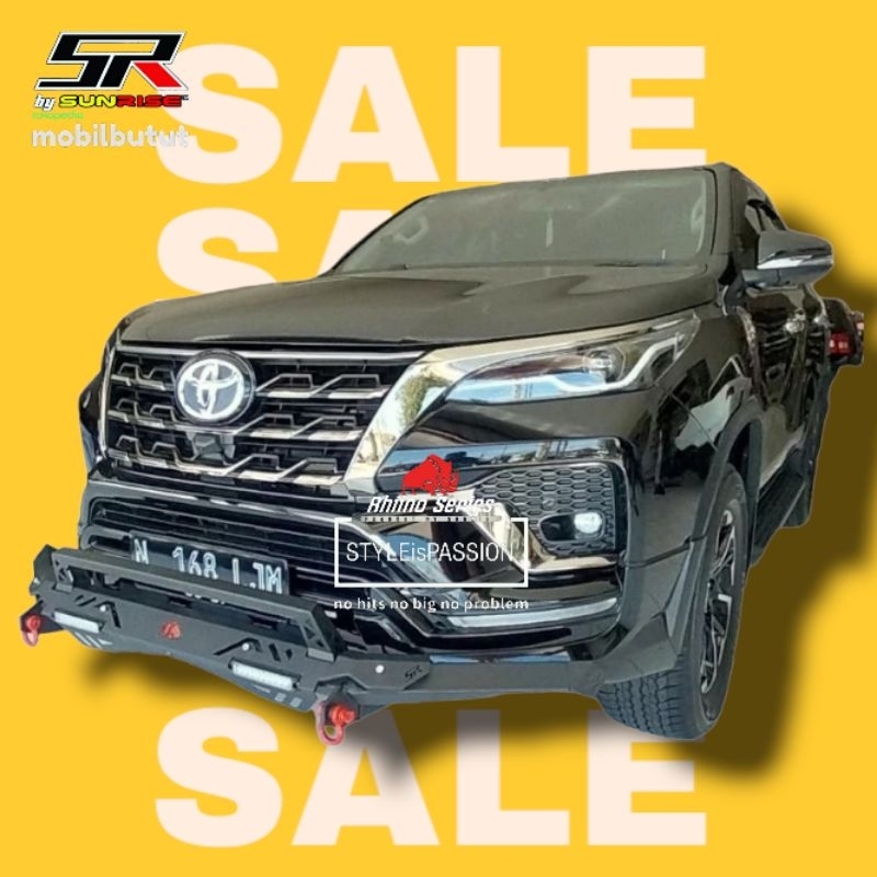 Jual TOWING RAPTOR BUMPER DEPAN BELAKANG TOYOTA ALL NEW RUSH FORTUNER ...